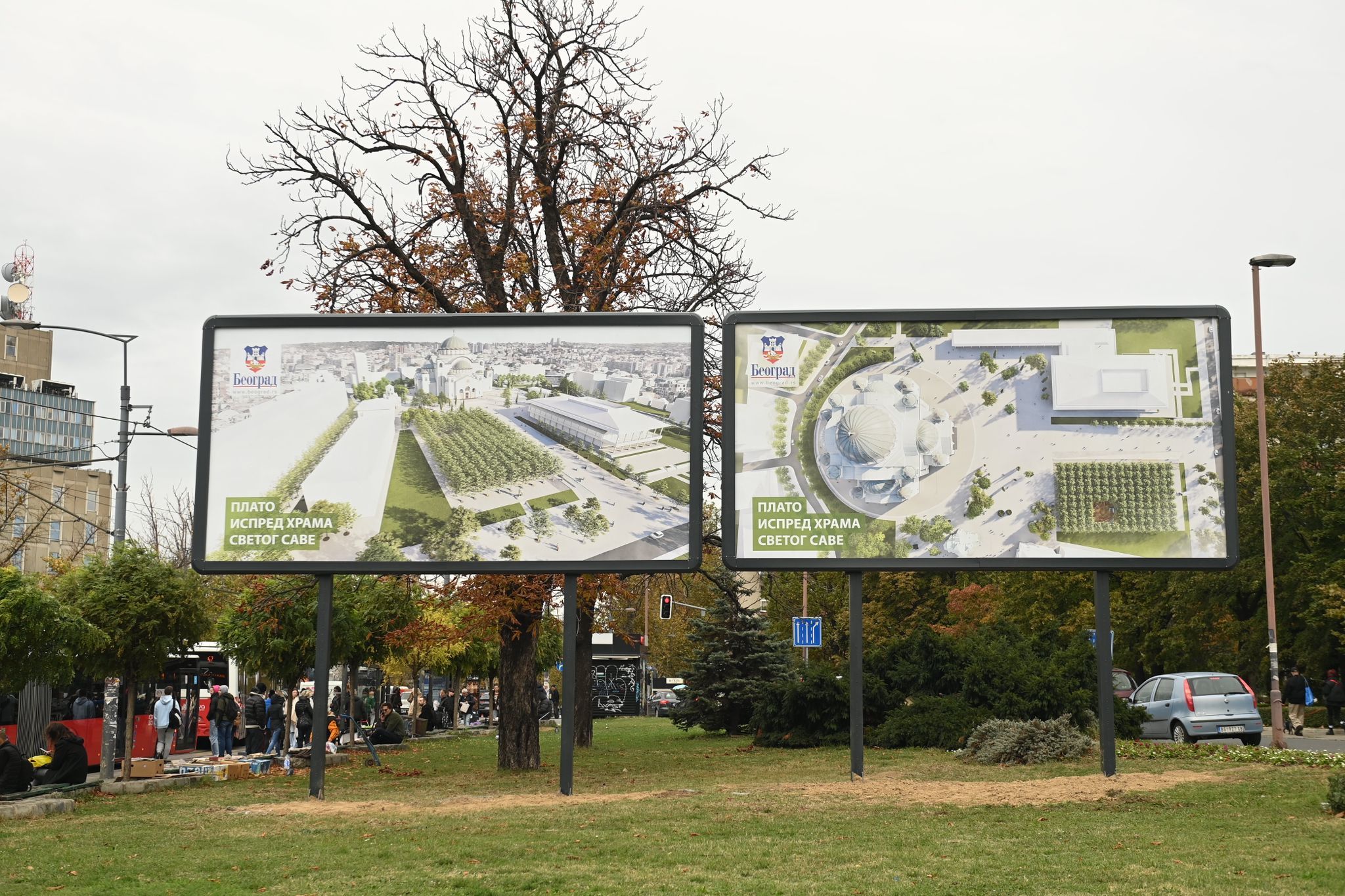 Plato ispred Hrama Svetog Save i garaža gradiće se tokom 2024. Cena?
